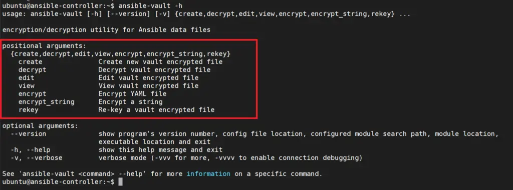 How to use Ansible Vault to encrypt sensitive information, playbook, inventory file etc.