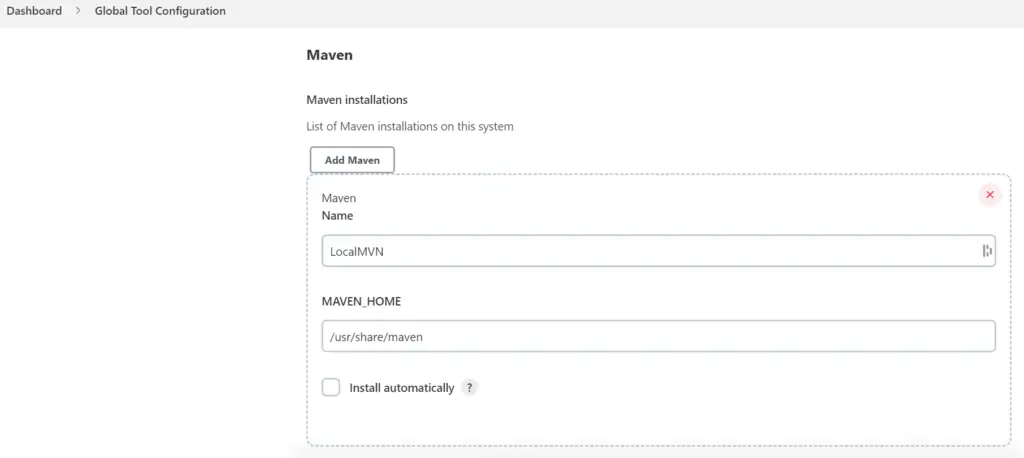 Jenkins Pipeline Script To Build Java Application And Push Artifacts Into Repository